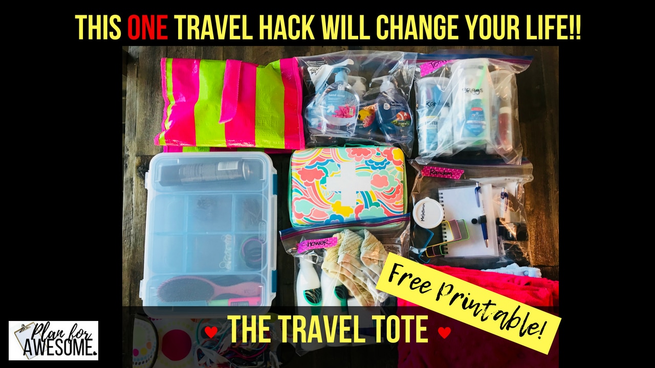 This ONE Travel Hack Will CHANGE YOUR LIFE – the Travel Tote - Plan for ...