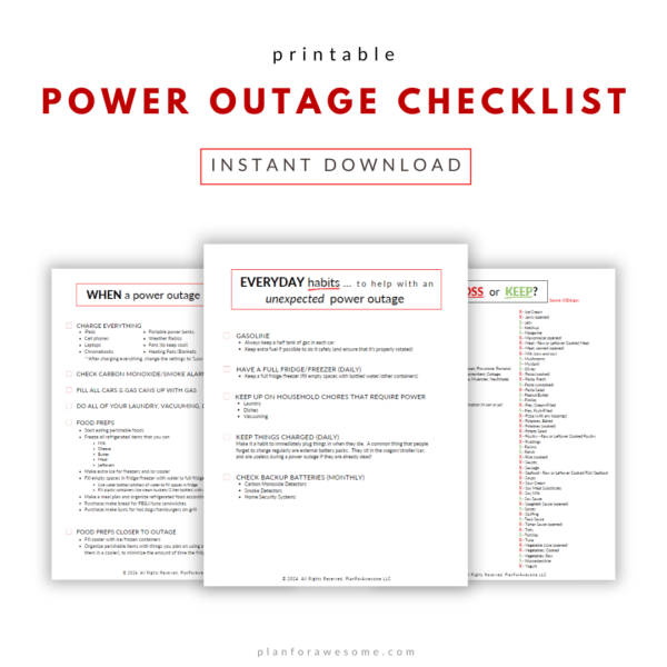 Power Outage: How to Make Sure You’re Prepared – Plan for Awesome