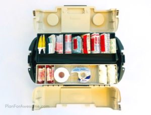 DIY First Aid Kit for Families with a Free Printable List - Plan for ...