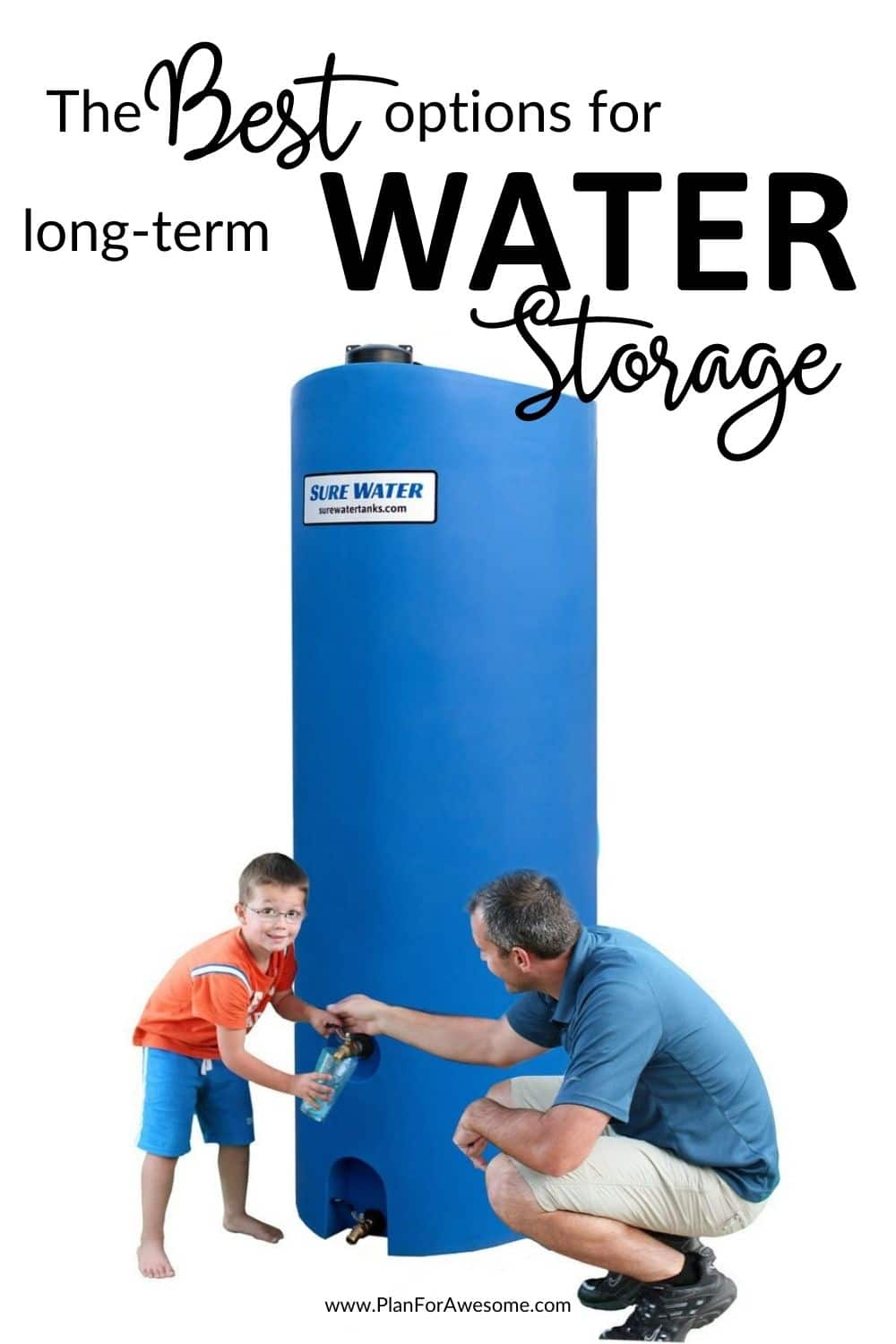 The Best Long-Term water storage options for Families – Plan for Awesome