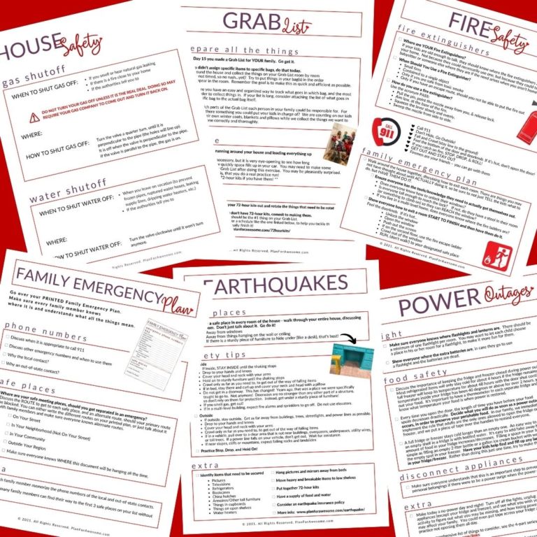 Quick & Easy Preparedness Course - Plan for Awesome