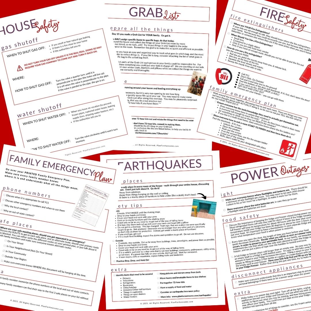 Quick & Easy Preparedness Course - Plan for Awesome