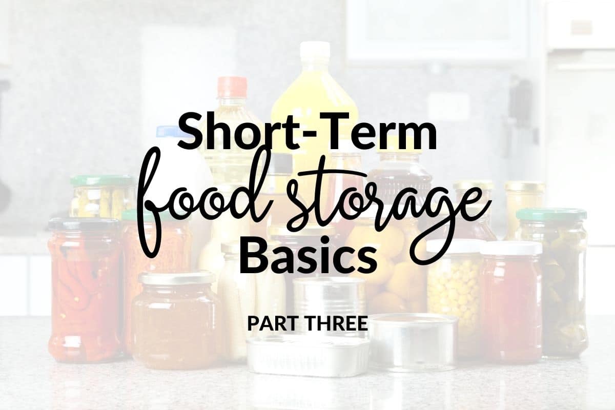 Short-Term Food Storage Basics: Part 3 – Making Space, Rotation ...