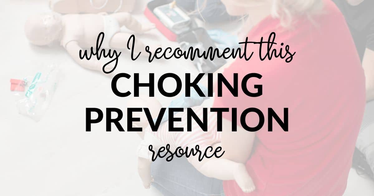 1 great choking prevention resource you should know about