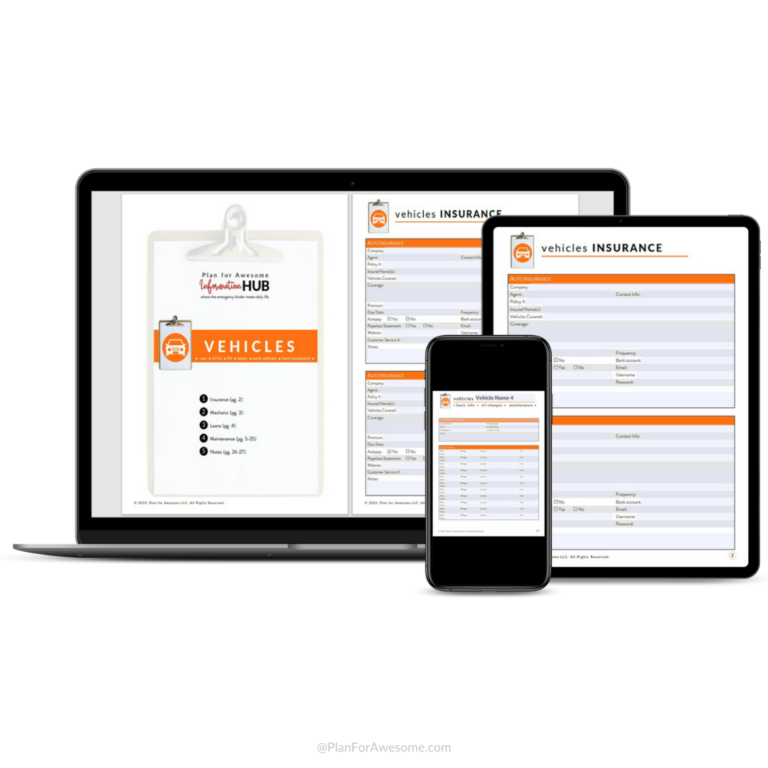 The easiest Way to Organize Your Important Car Information