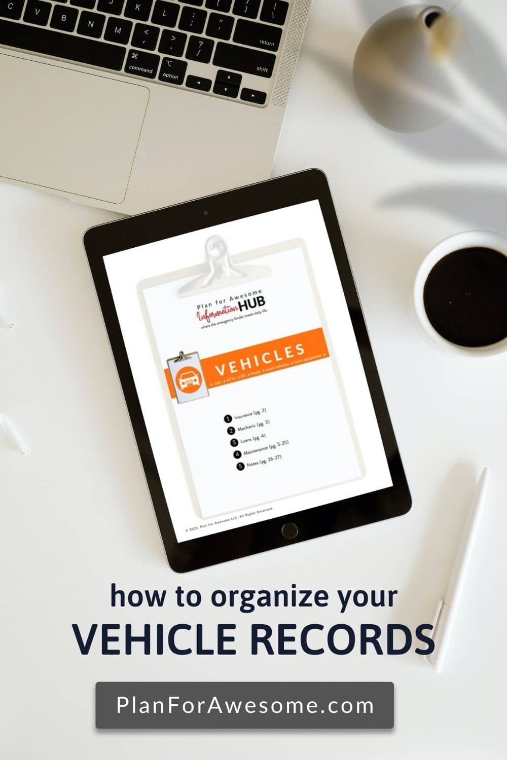 The easiest Way to Organize Your Important Car Information