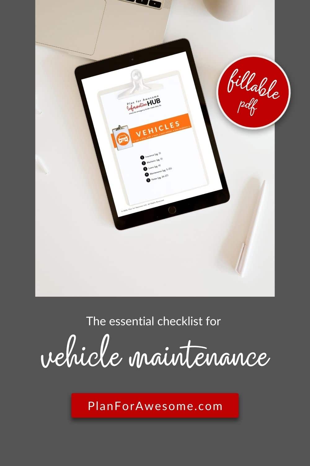 The easiest Way to Organize Your Important Car Information