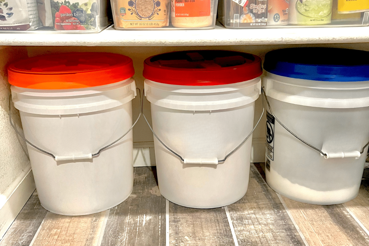 How to Use Buckets For Food Storage – Plan for Awesome